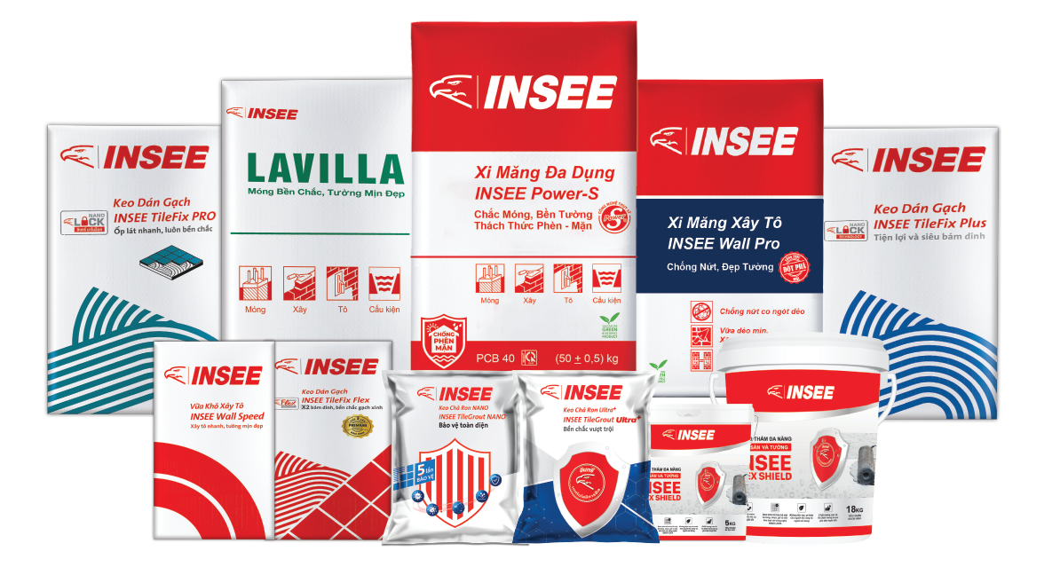 5 LÝ DO NÊN SỬ DỤNG XI MĂNG INSEE ĐỂ CÔNG TRÌNH THÊM BỀN ĐẸP - Siam ...